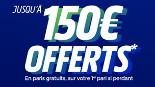 Parions Sport FDJ : Bonus de 150€ offerts pour vos paris sportifs